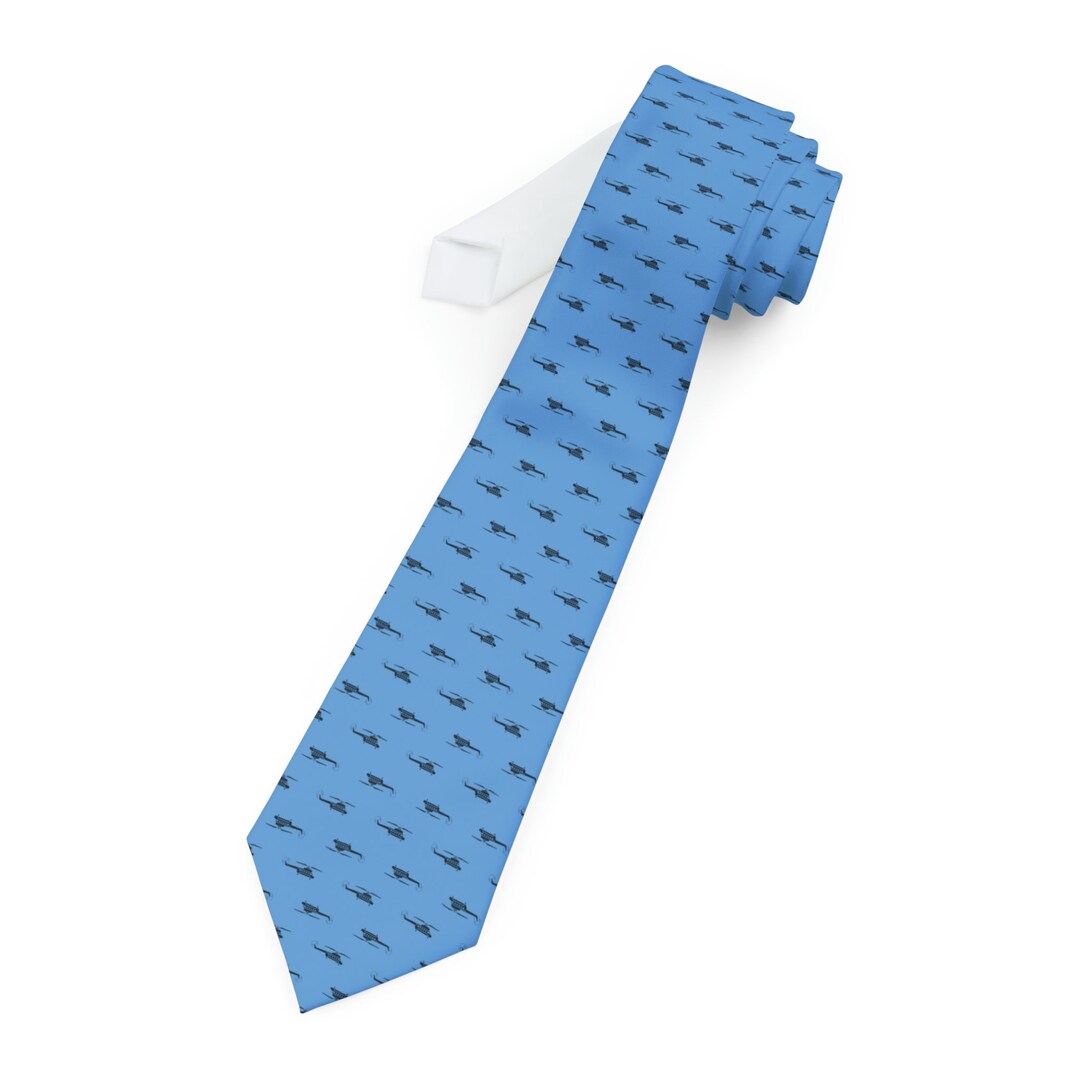 Helicopter Necktie, Pilot Tie, Helicopters, Multiple Colors to Choose ...