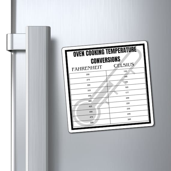 Oven Temperature Conversion Chart F To C Metric Conversion Chart From