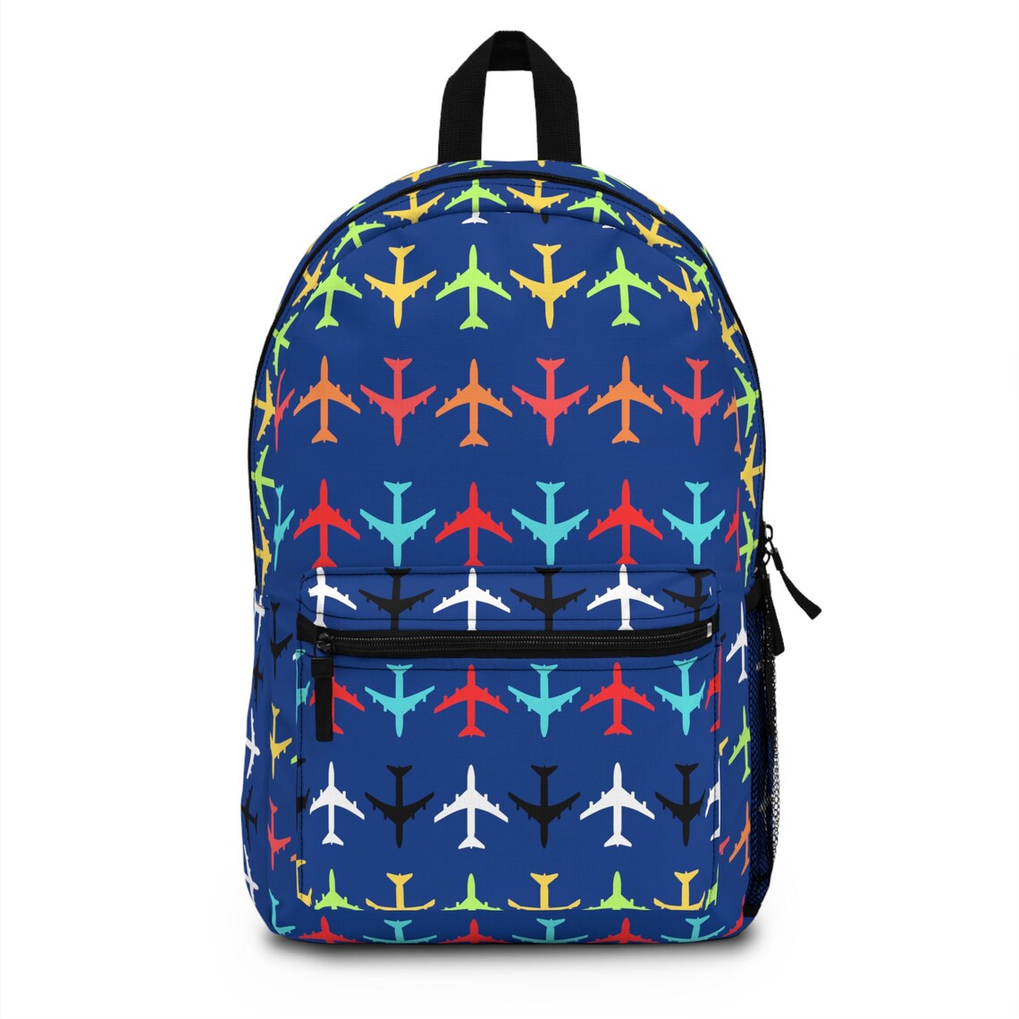 Airplane School Backpack, Kid's Schoolbag, Aviation Themed Book Bag for ...