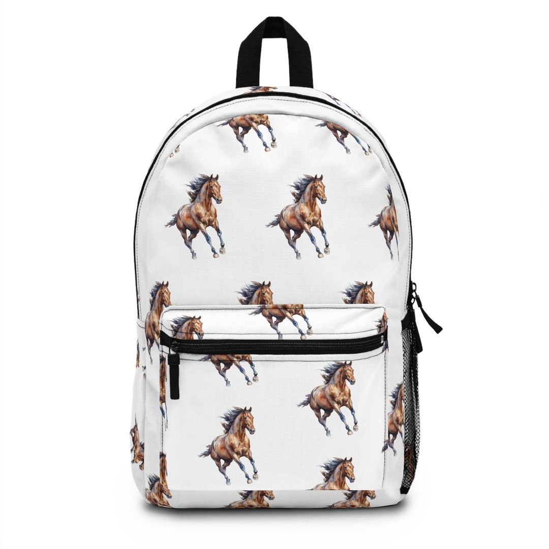Horse Backpack, School Bag for Children, Spacious School Backpack for ...