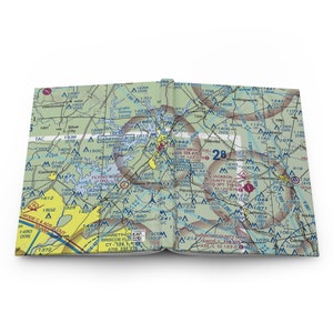 Customized Aviation Sectional Hardcover Journal Notebook, Personalized ...