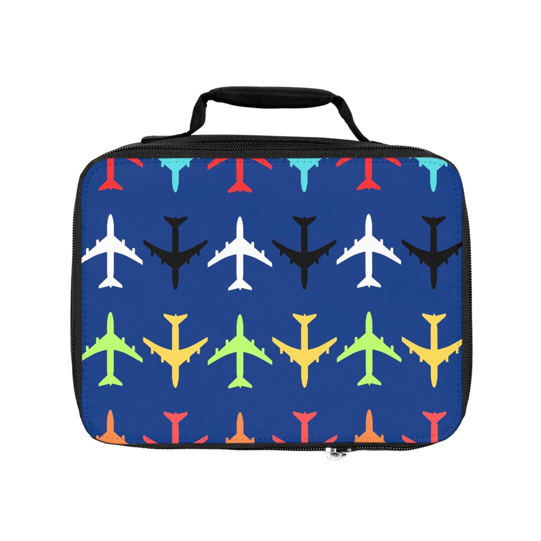 Airplane Lunch Bag, School Lunch Box With Planes - Etsy