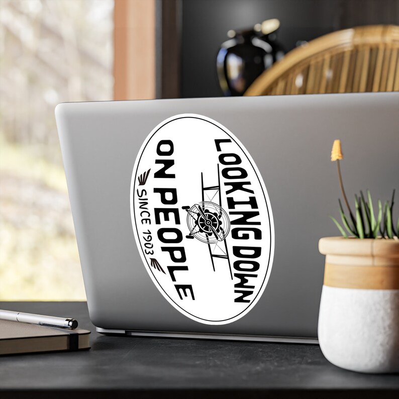 Pilot Sticker, Funny Aviation Sticker, Airplane, Helicopter, Laptop ...