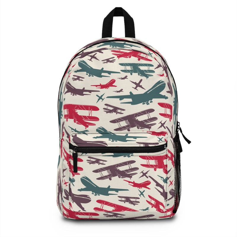 Airplane School Backpack - Etsy