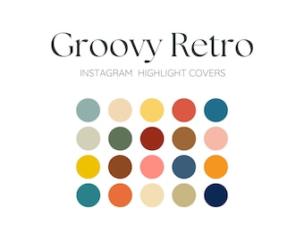 Groovy Color Palette - Etsy
