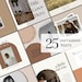 25 Neutral Instagram Post Templates| Modern Templates| Engagement ...