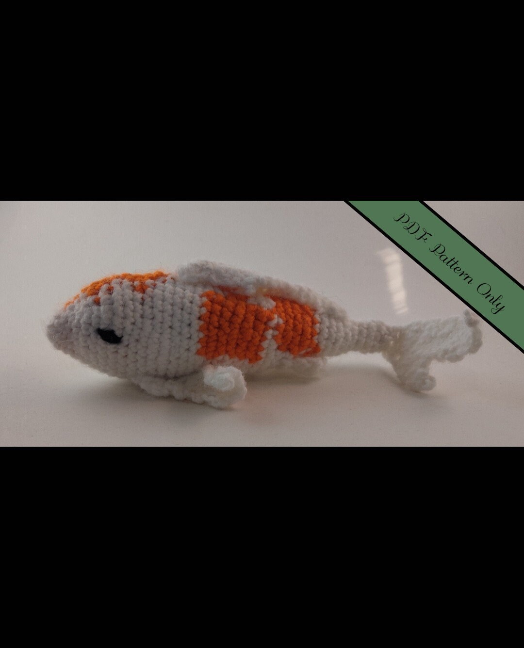 Kohaku Koi Fish Crochet Pattern - Etsy Australia