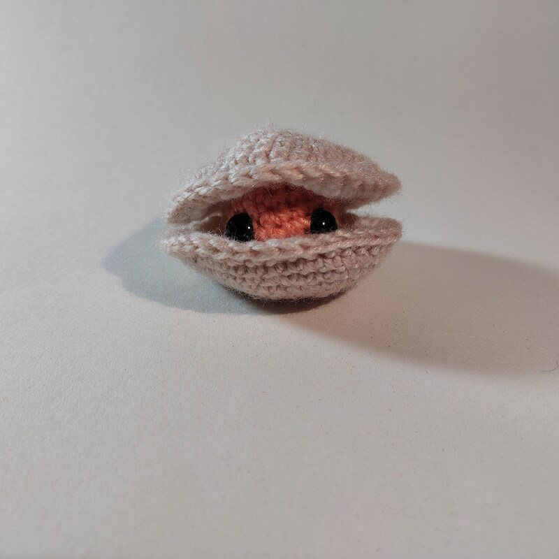 Crochet Clam - Etsy