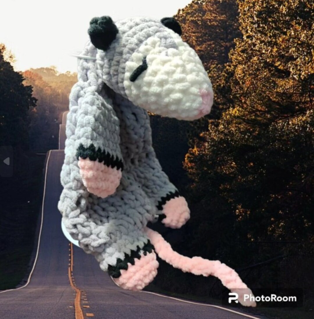 Possum Snuggler Crochet Pattern - Etsy