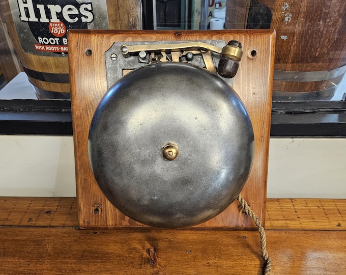 Late 1920's Boxing Bell...varsity Arena Toronto, Canada...restored ...