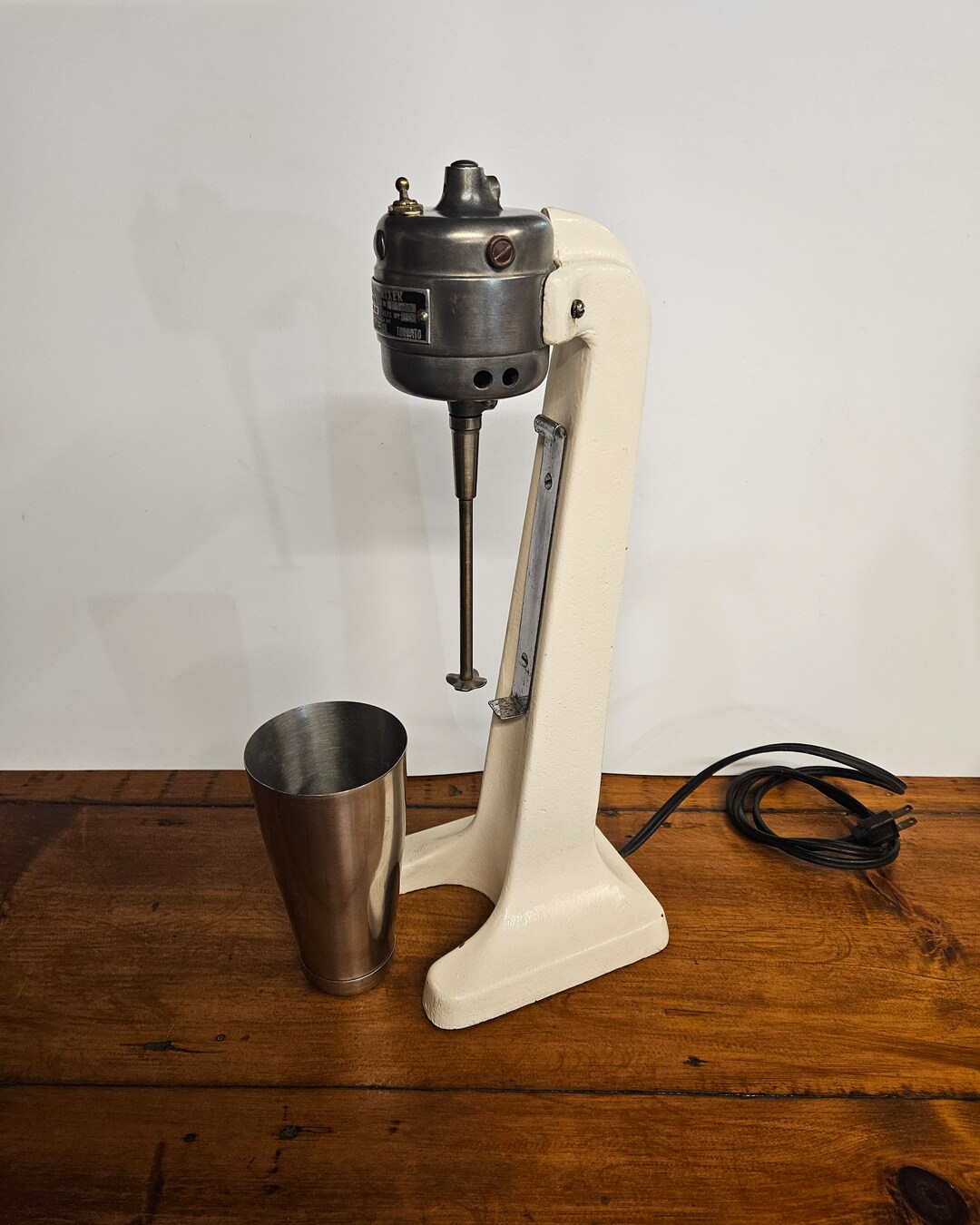 1940's Imperial Commercial Mixer...milkshake/malt Mixer...cast Iron ...