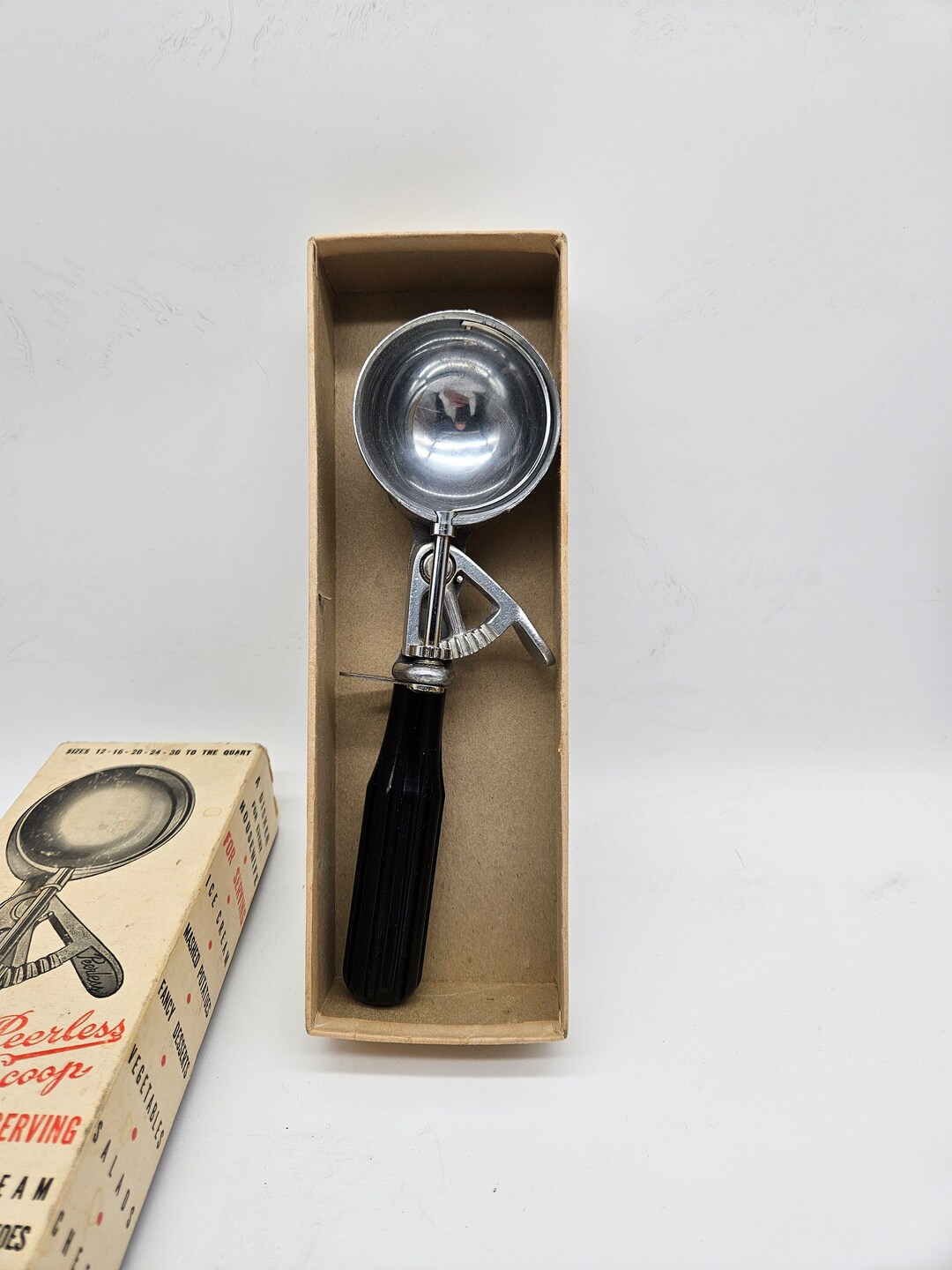 Vintage Peerless Ice Cream Scoop Model 601, Original Box - Etsy