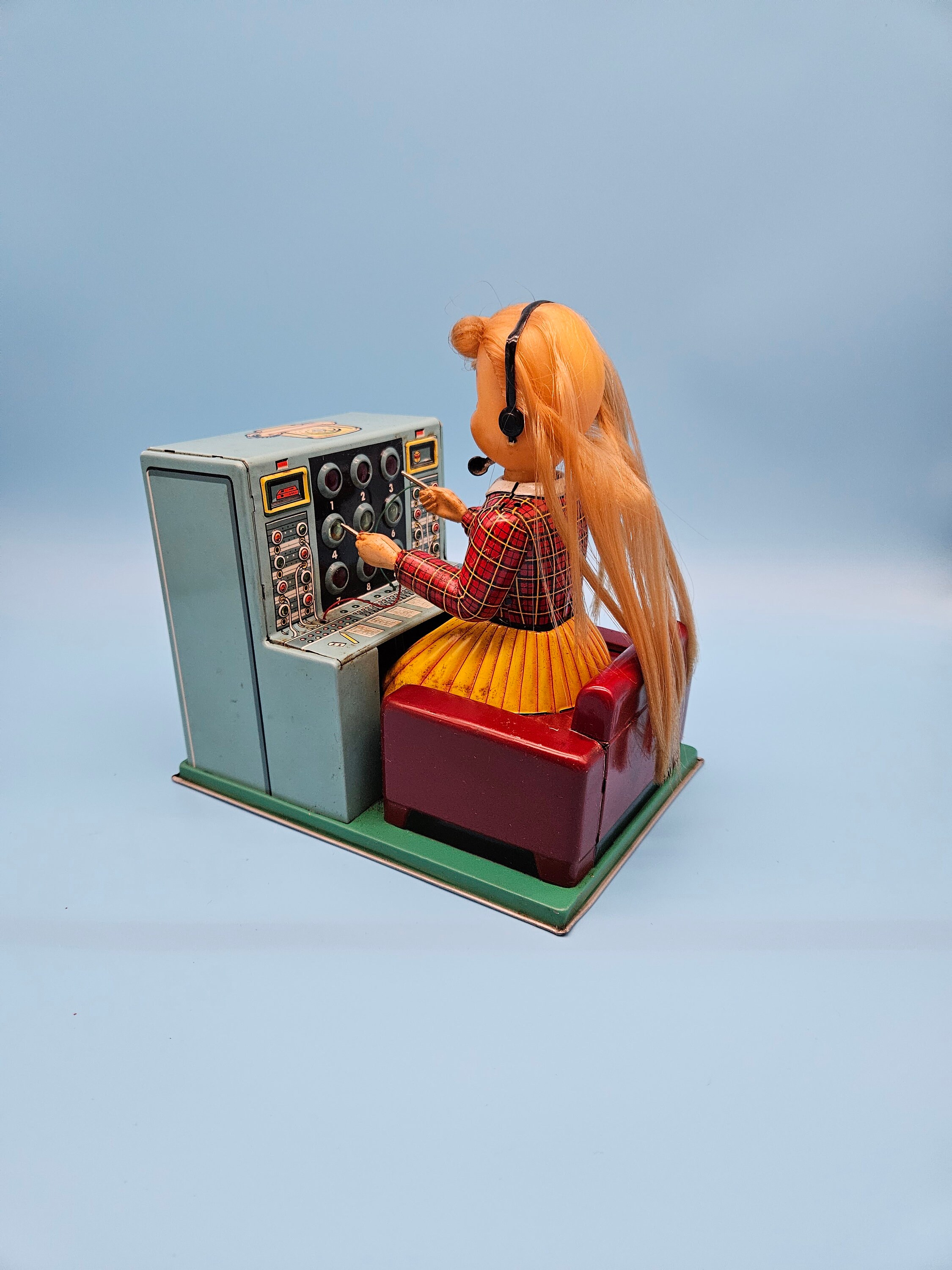 1950's Linemar Tin switchboard Operator Toy...marx Japanese Toy - Etsy