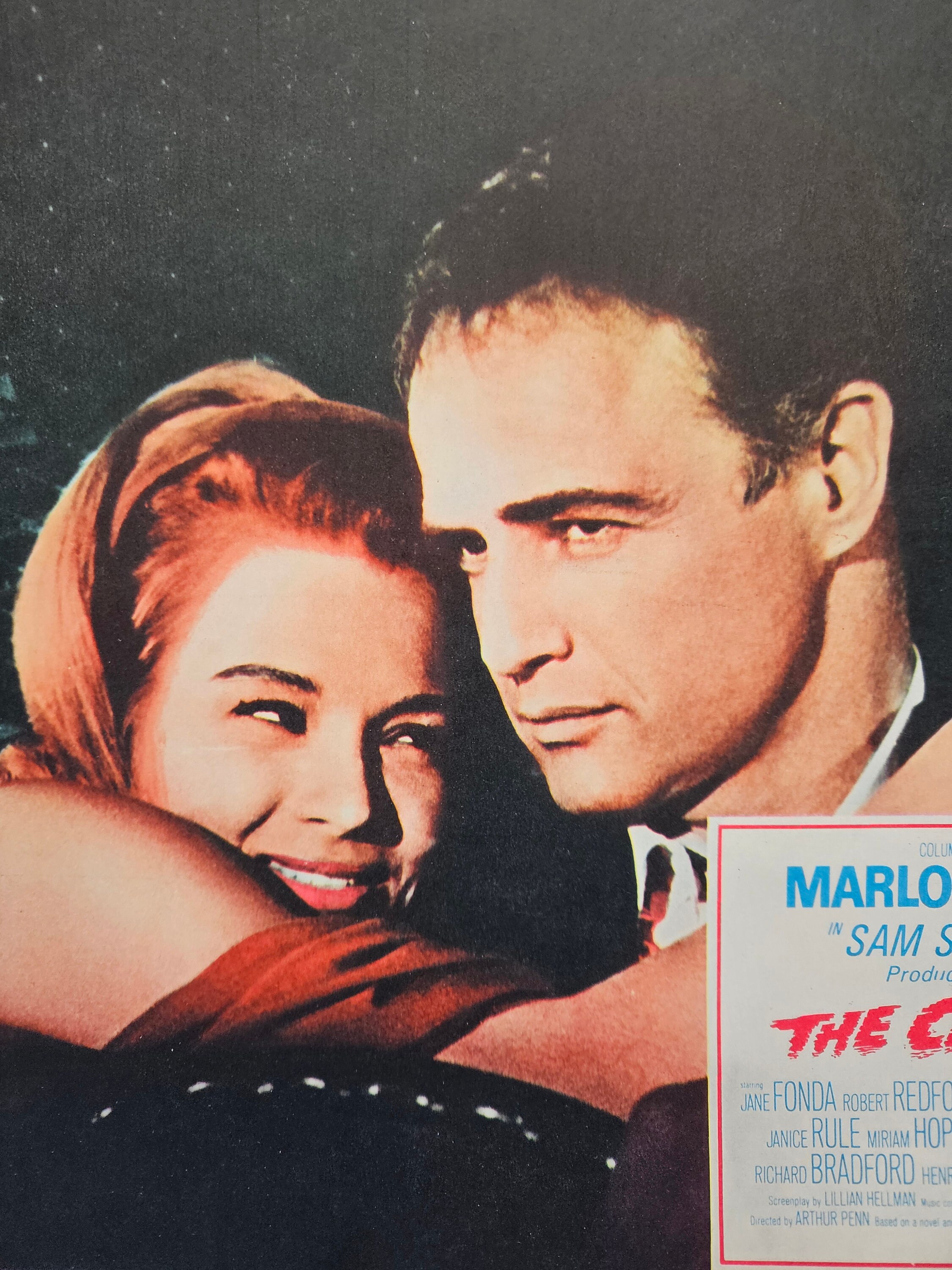 1966 Original Movie Poster...the Chase...marlon Brando...lobby Card - Etsy