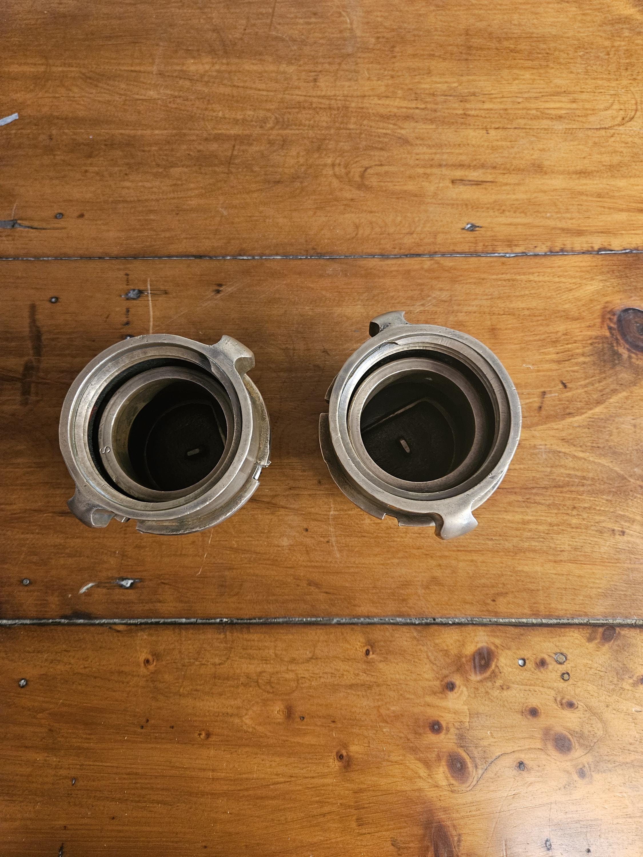 1940's Bronze & Brass Fire Department Connection...salvaged From the ...