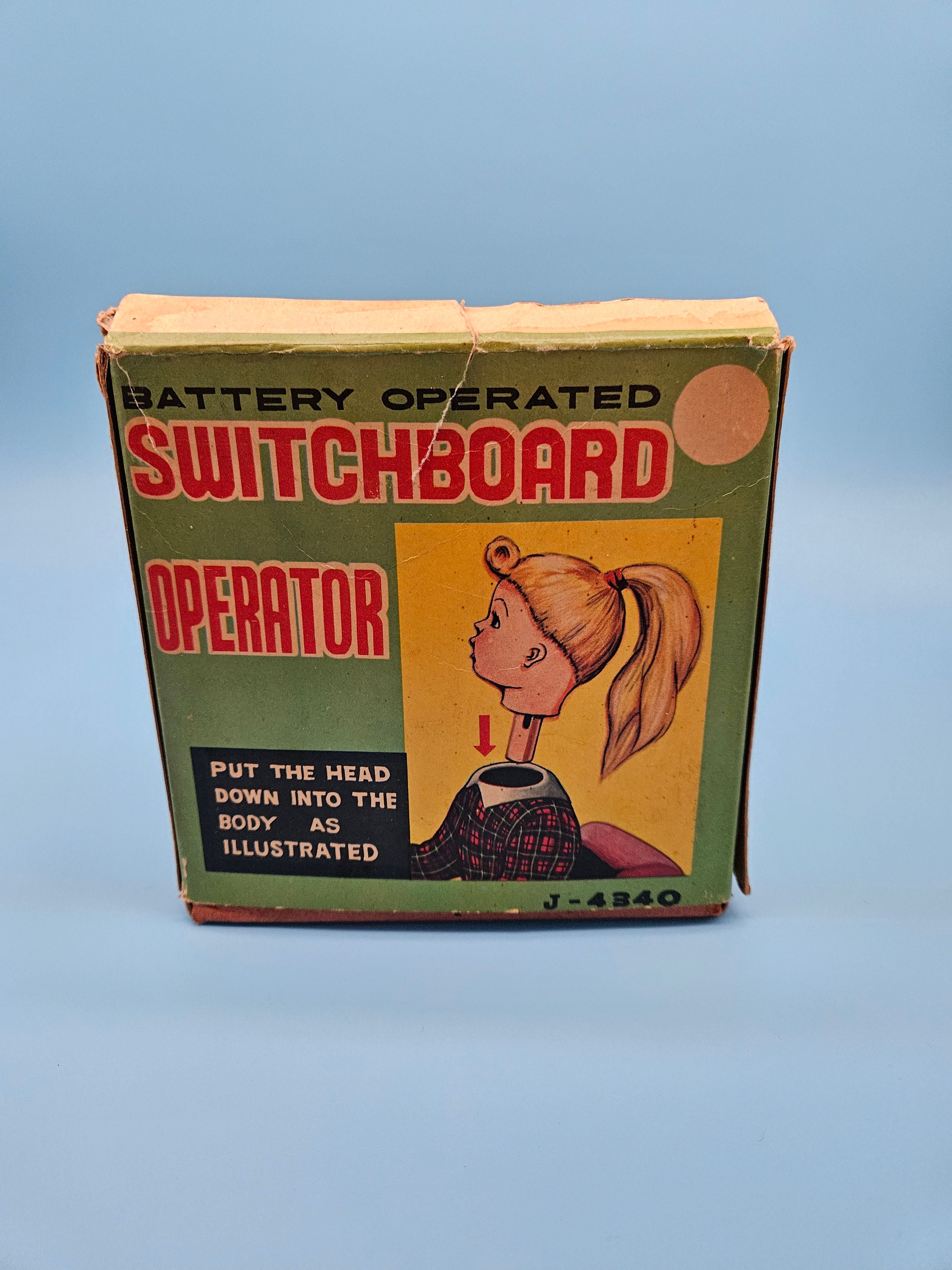 1950's Linemar Tin switchboard Operator Toy...marx Japanese Toy - Etsy