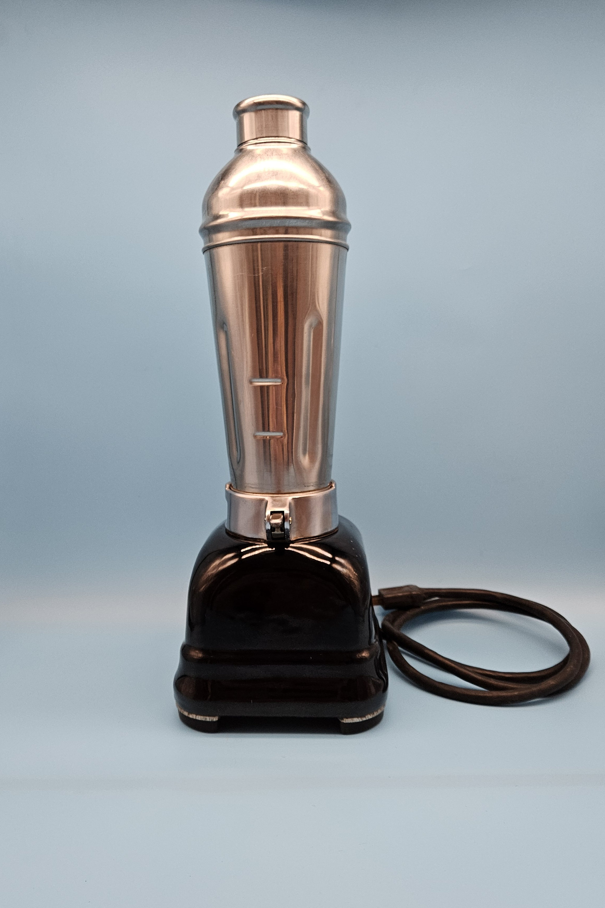 1920's Art Deco...oster Commercial Cocktail Mixer...black Porcelain Bar ...