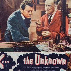 1956 Original Movie Poster..."x the Unknown"...lobby Card...rko Pictures - Etsy