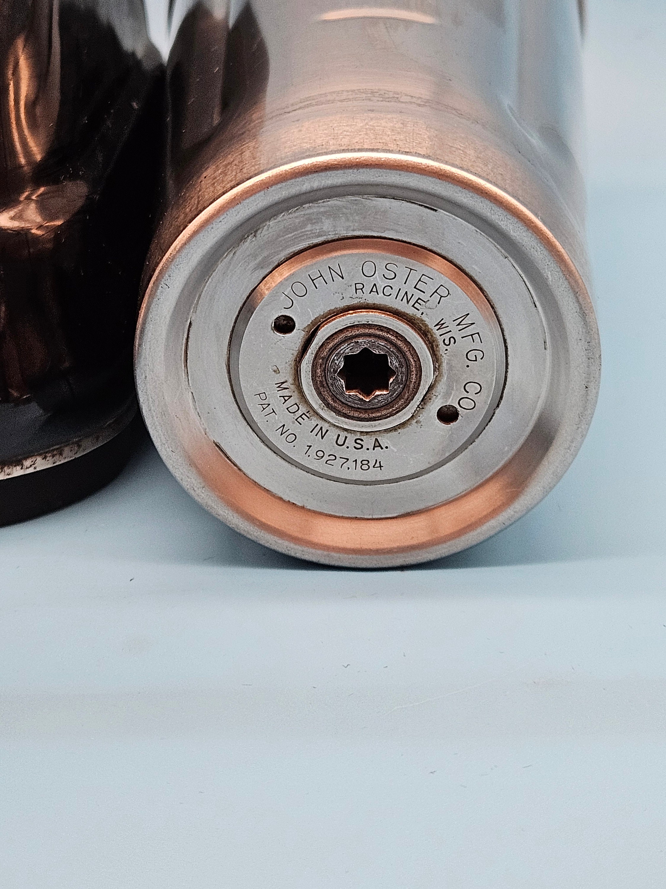 1920's Art Deco...oster Commercial Cocktail Mixer...black Porcelain Bar ...