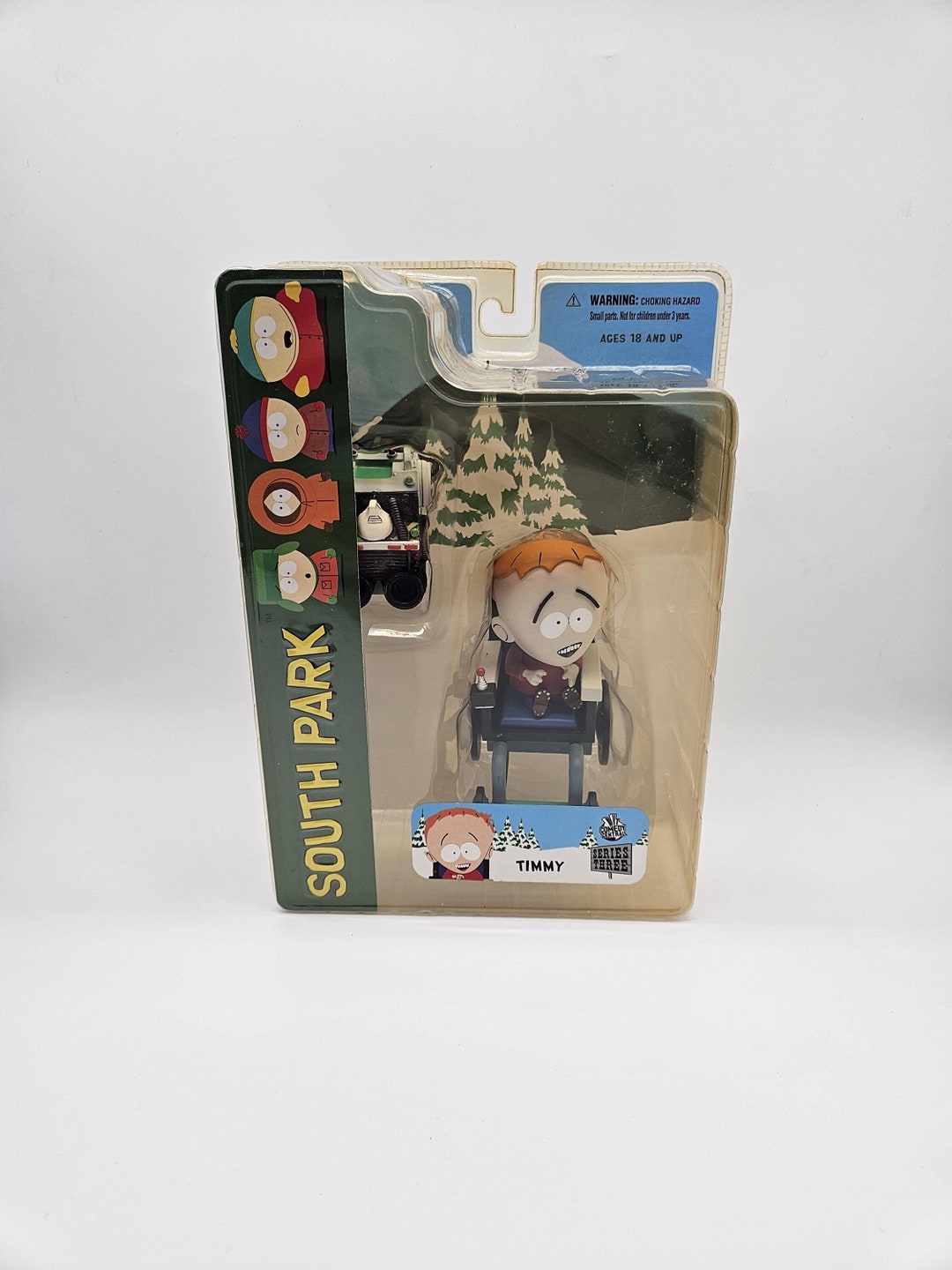 South Park "timmy" Figure by Mezco...series 3 Timmy With Wheelchair and ...