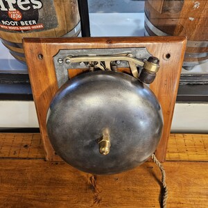 Late 1920's Boxing Bell...varsity Arena Toronto, Canada...restored ...
