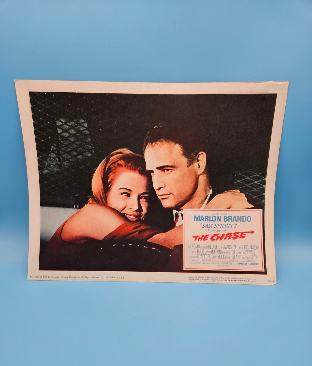 1966 Original Movie Poster...the Chase...marlon Brando...lobby Card - Etsy