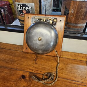 Late 1920's Boxing Bell...varsity Arena Toronto, Canada...restored ...