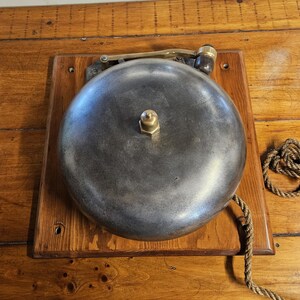 Late 1920's Boxing Bell...varsity Arena Toronto, Canada...restored ...