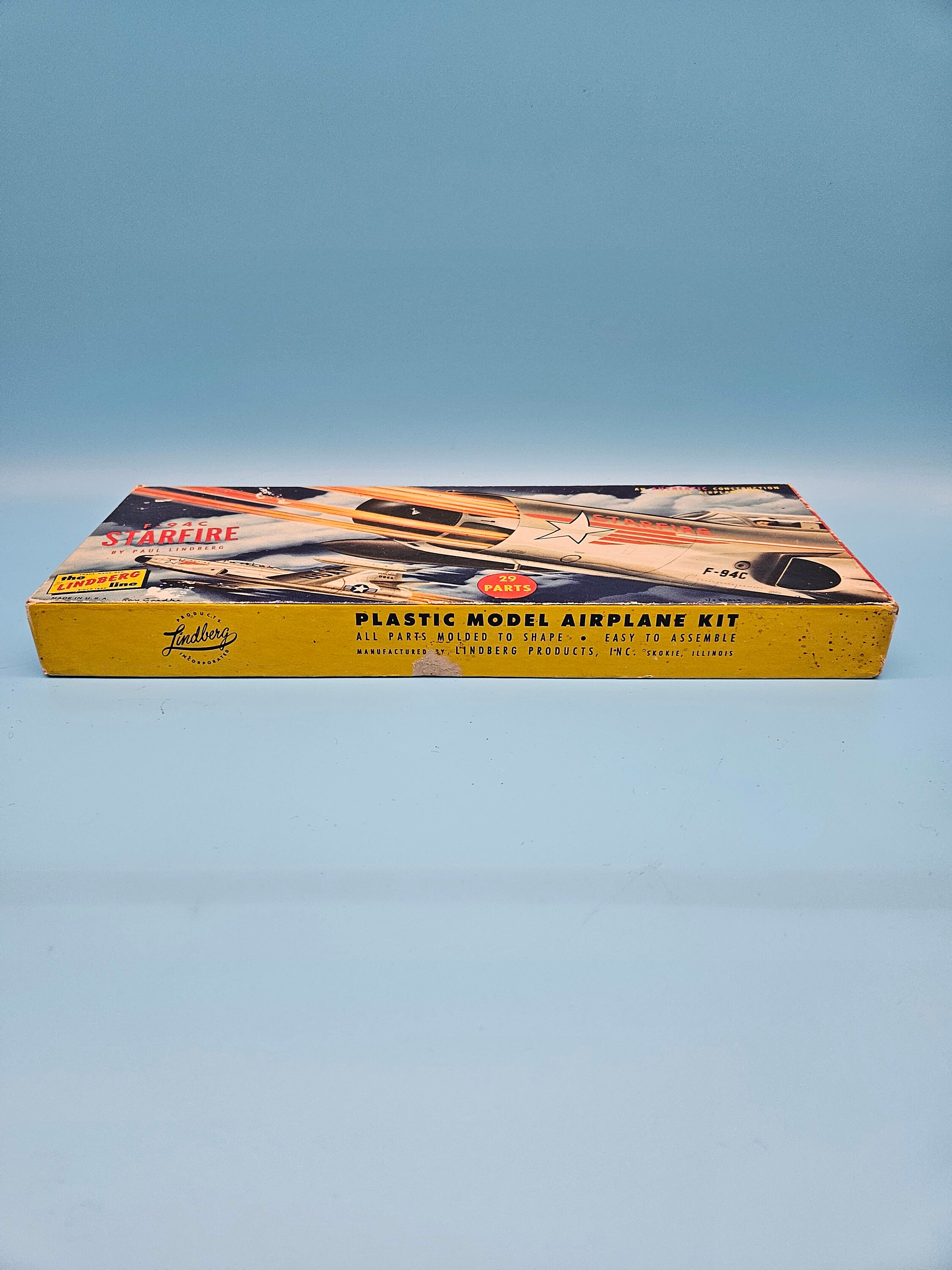 1956 Lindberg Model Kit...unbuilt...f-94c Starfire....original Kit - Etsy