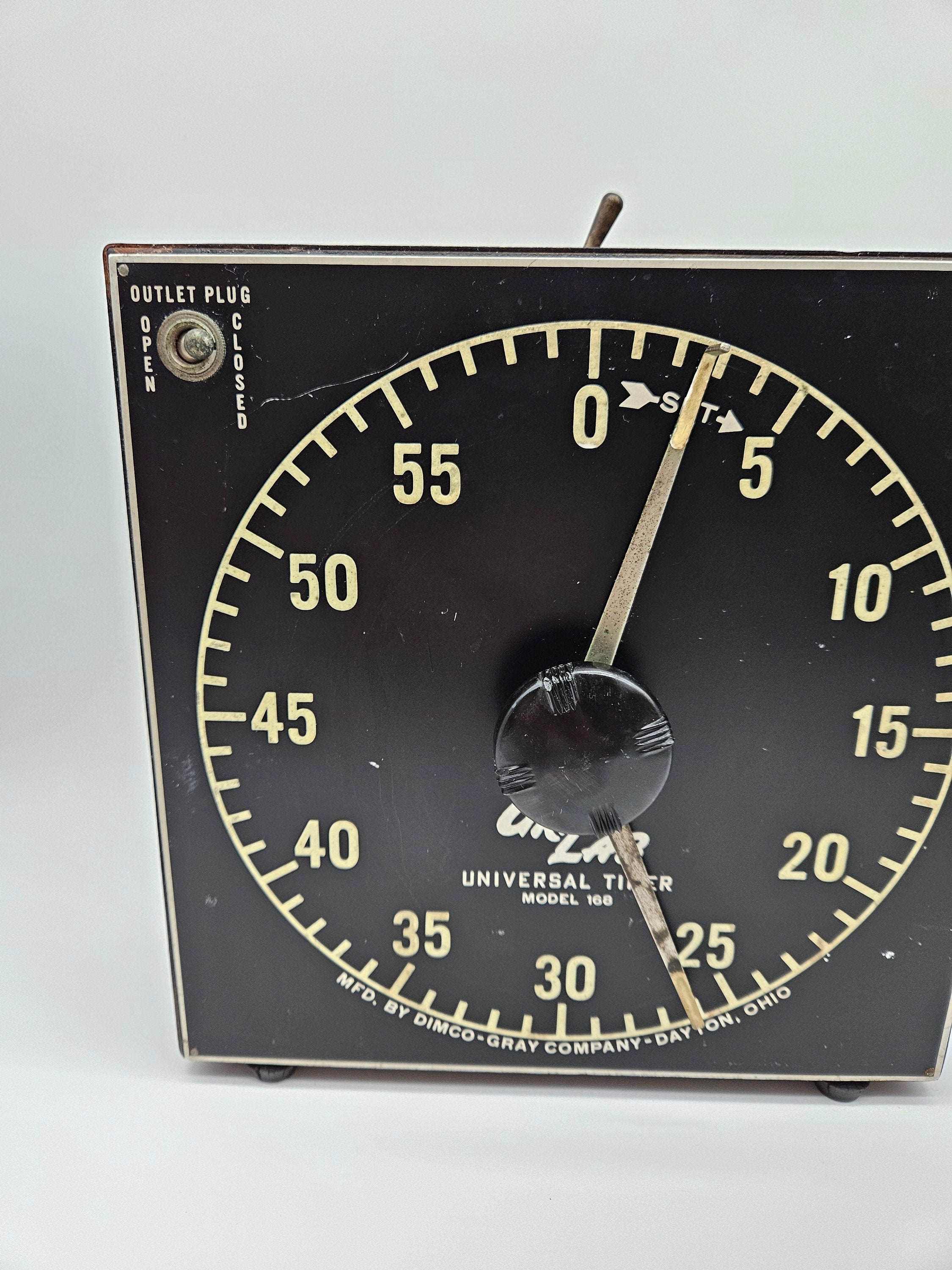 1950's Vintage Darkroom Timer....gralab Model 168...photo Studio ...