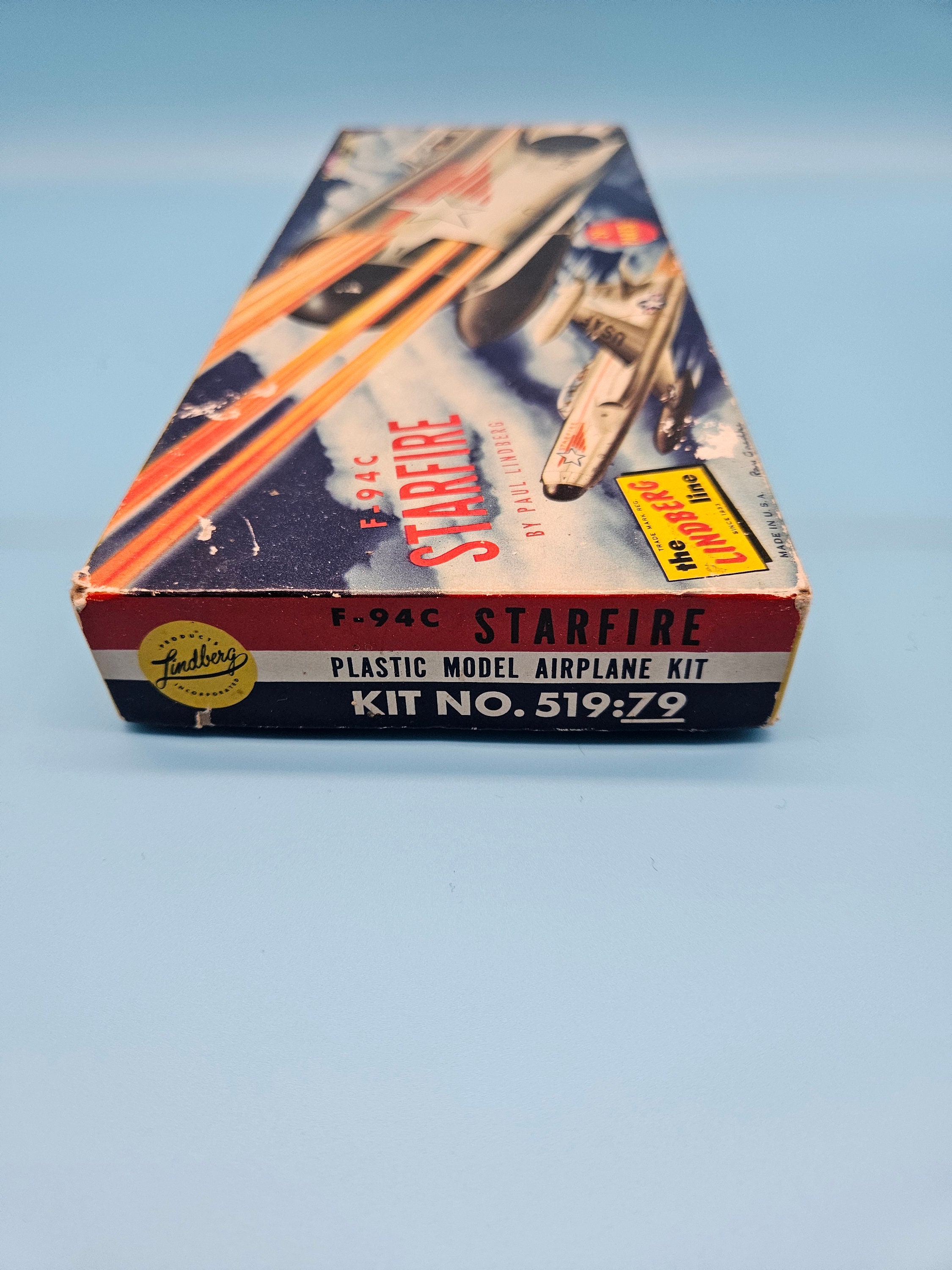 1956 Lindberg Model Kit...unbuilt...f-94c Starfire....original Kit - Etsy
