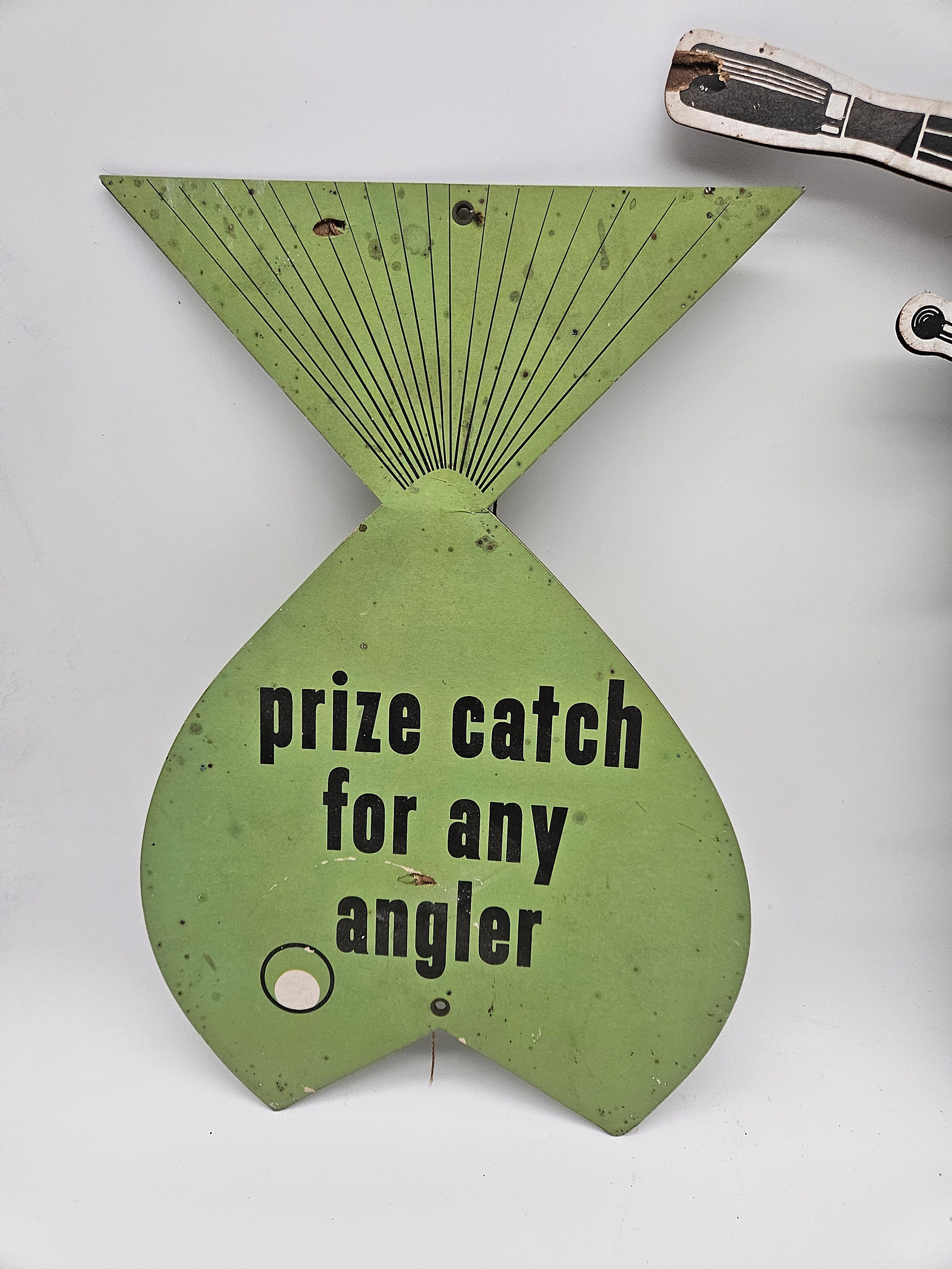 1960's Cardboard Mercury Marine Spinner Sign....die Cut Cardboard ...