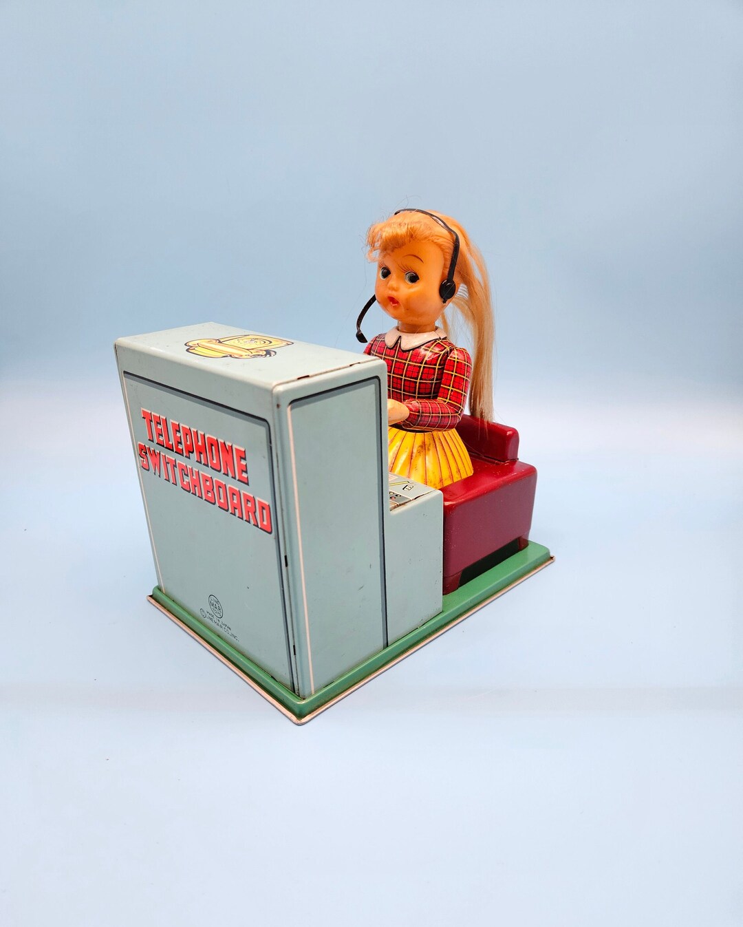 1950's Linemar Tin switchboard Operator Toy...marx Japanese Toy - Etsy