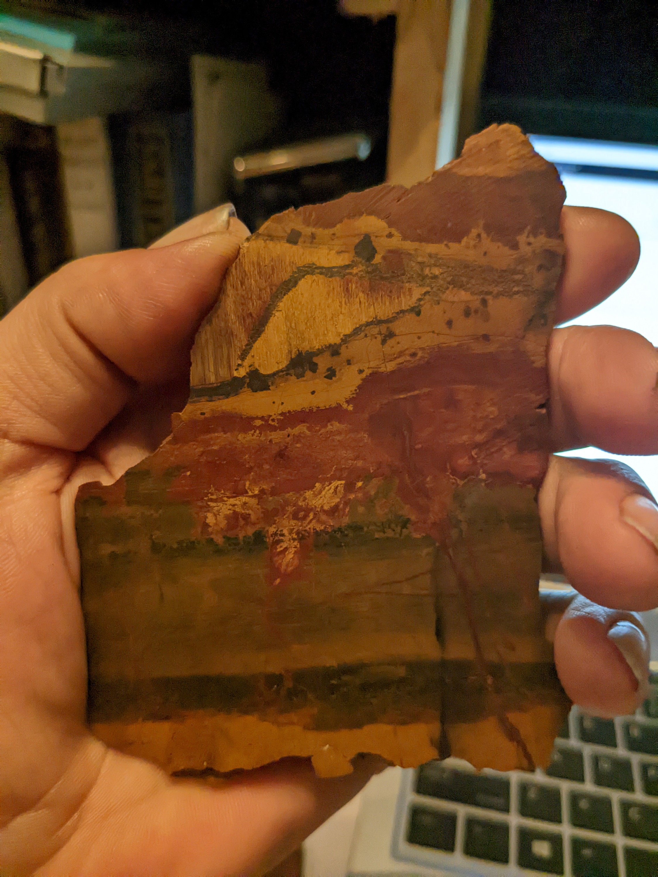 Brockman Tiger-eye Jasper Slab, Lapidary, Rock, Jewelry Jem Stones - Etsy