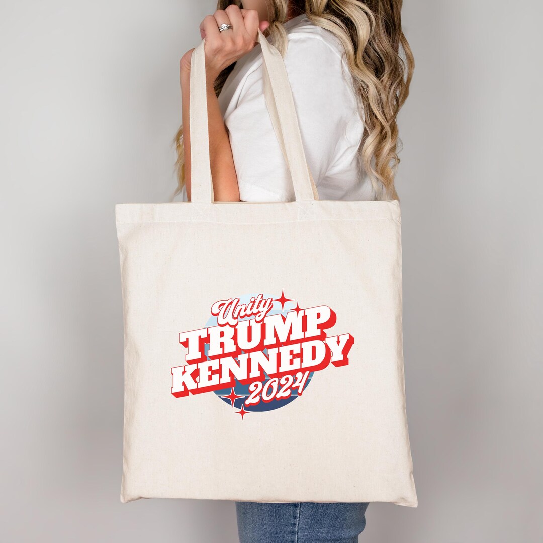 Trump Kennedy Unity 2024 Tote Bag Republicans Democrats Unite for Trump ...