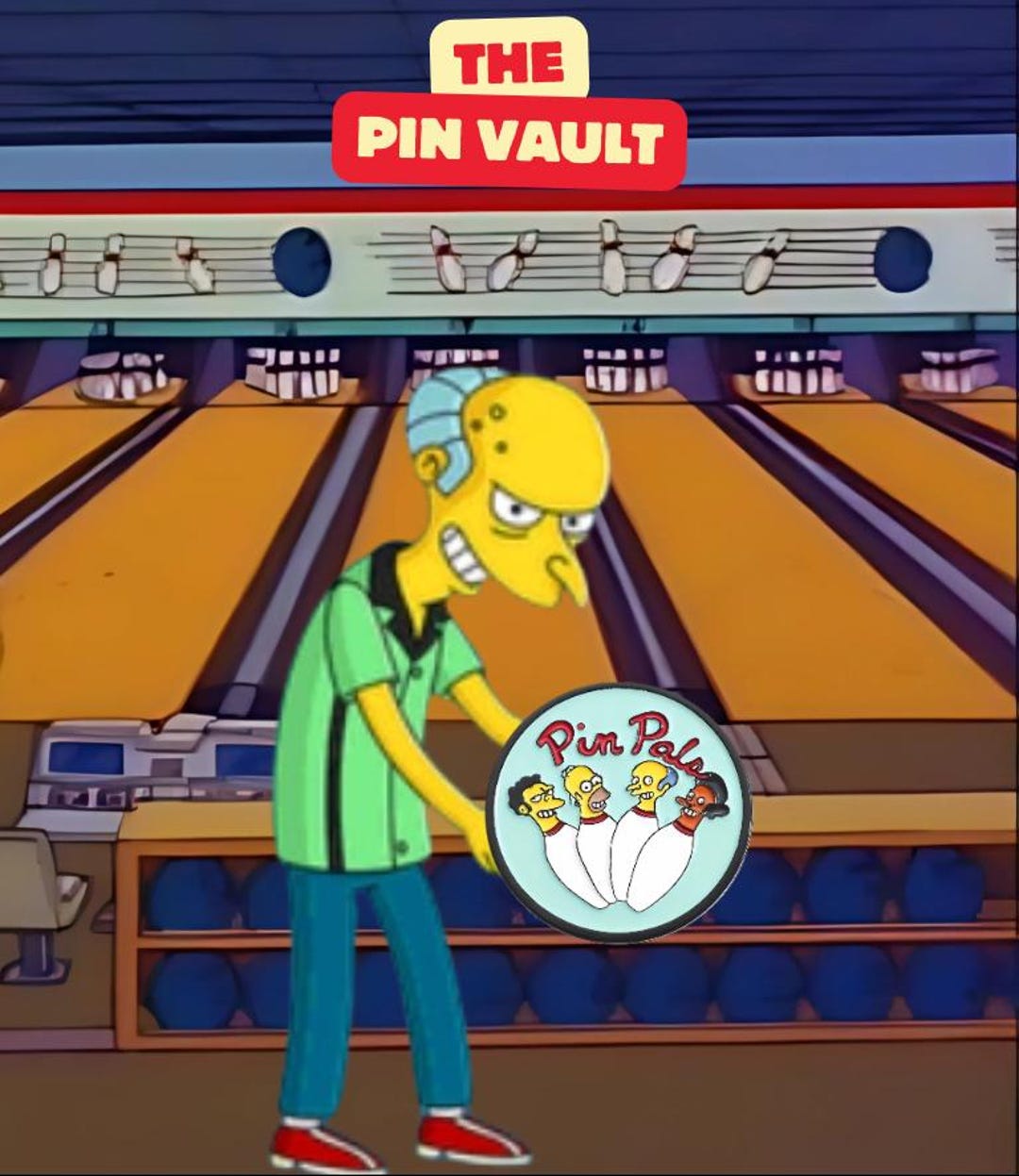 Simpsons Pin Pals Enamel Pin - Etsy