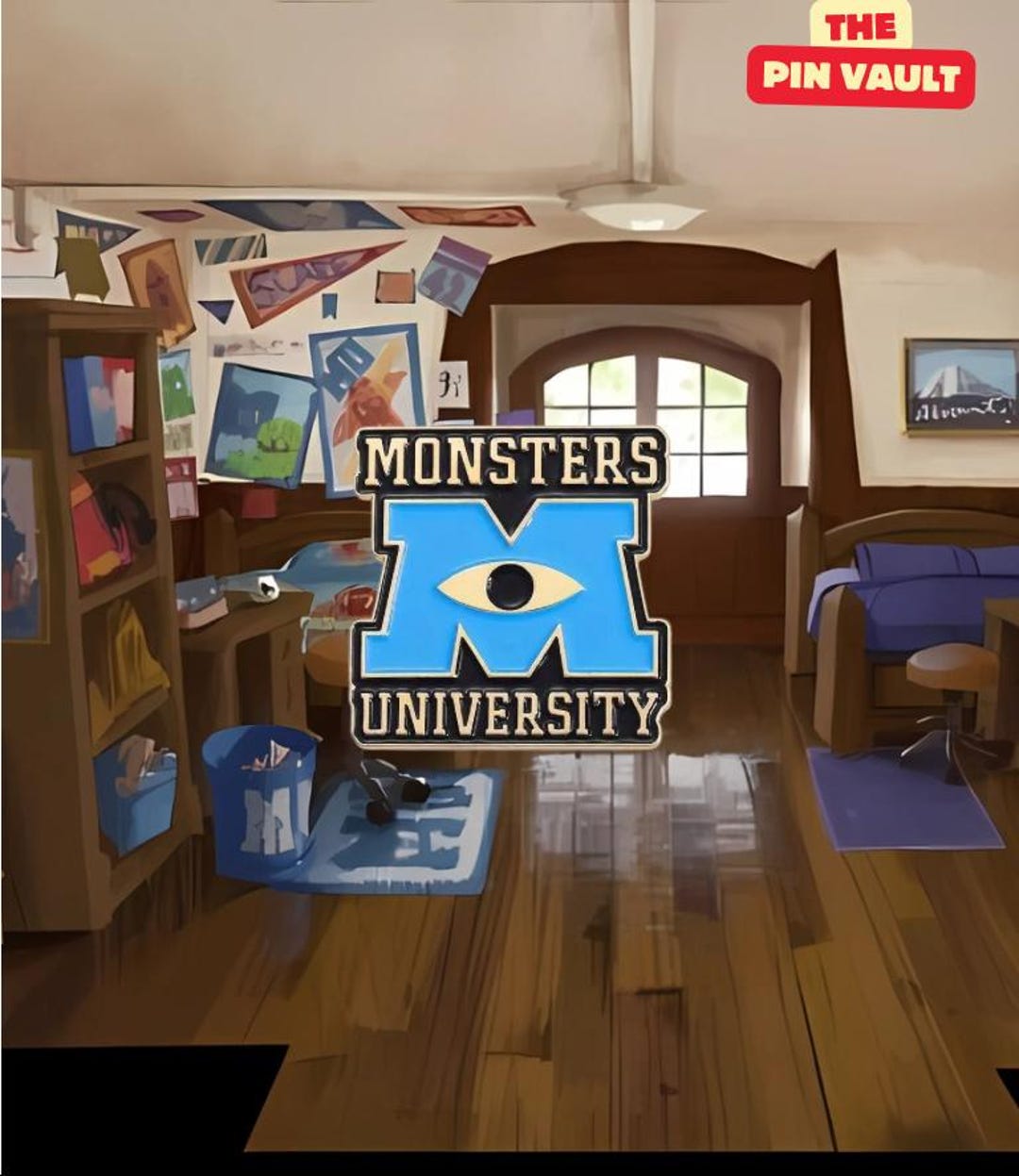 Monsters University Enamel Pin - Etsy