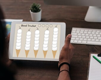 Ice Cream Mood Tracker - Etsy