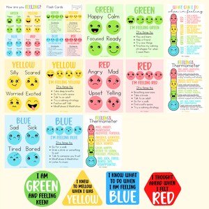 DIGITAL Emotional Regulation Display Pack, Classroom Decor, Areas of ...