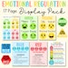 DIGITAL Emotions Traffic Light Display, Emotional Regulation, Classroom ...