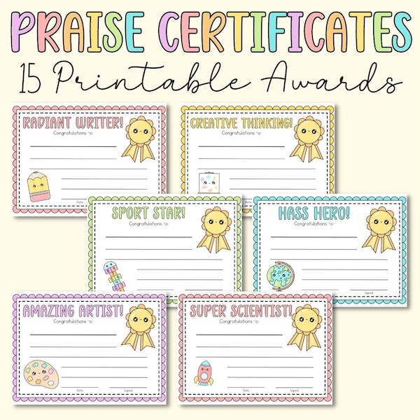 Star Student Posters - Etsy