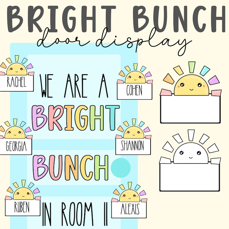 June Classroom Door - Etsy