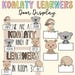 DIGITAL Koalaty Learners Door Display, Printable, Editable, Bulletin ...
