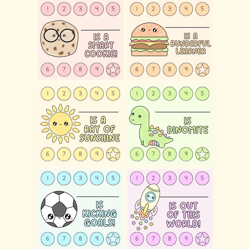 DIGITAL 24 Pun Reward Punch Cards | Teachers, Educators and Student ...