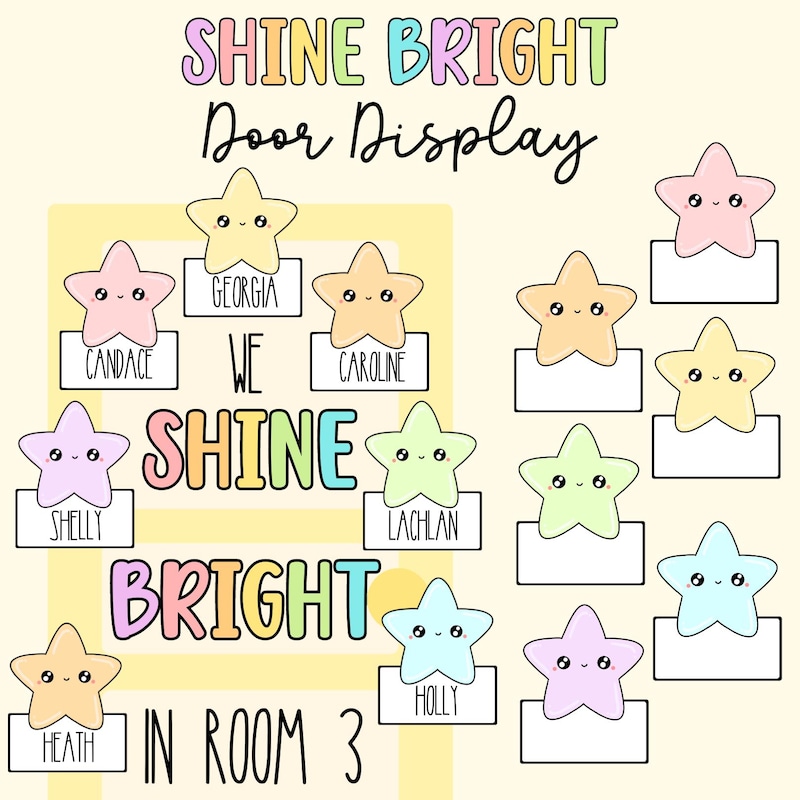 Star Classroom Decor - Etsy