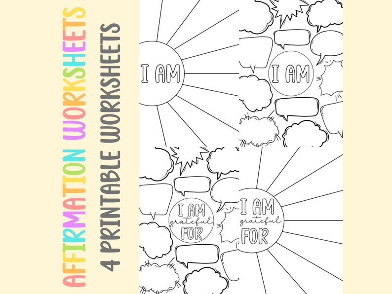 DIGITAL Self Esteem Worksheets, Wellbeing Worksheets, Therapy Resources ...