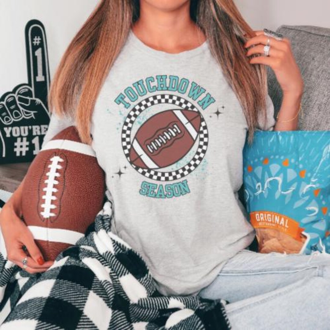 Retro Touchdown Season Svg, Football Svg, Touch Down Football Svg ...