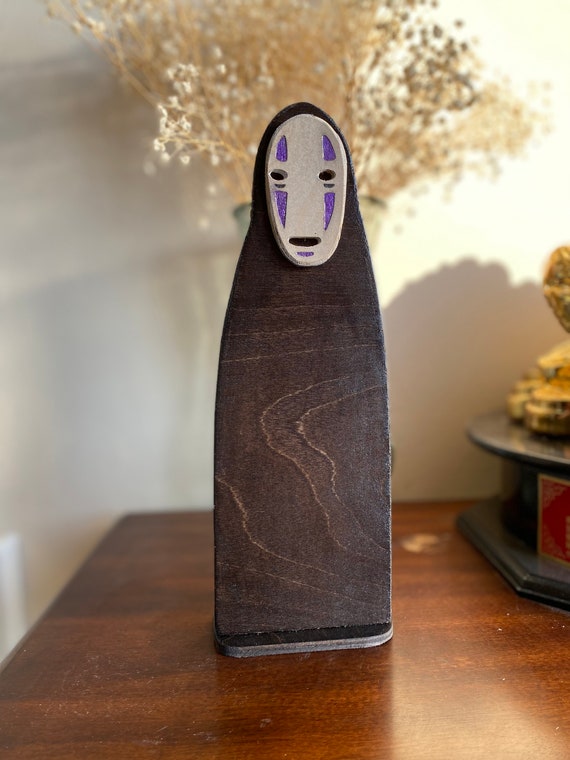 Wooden Anime faceless Wood Figure or Wood Statue - Etsy