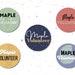 Customizable Volunteer Buttons | Canva Template (1 Inch Buttons ...