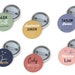 Customizable Name Buttons | Canva Template (2 1/4 Inch Buttons) | Fun ...